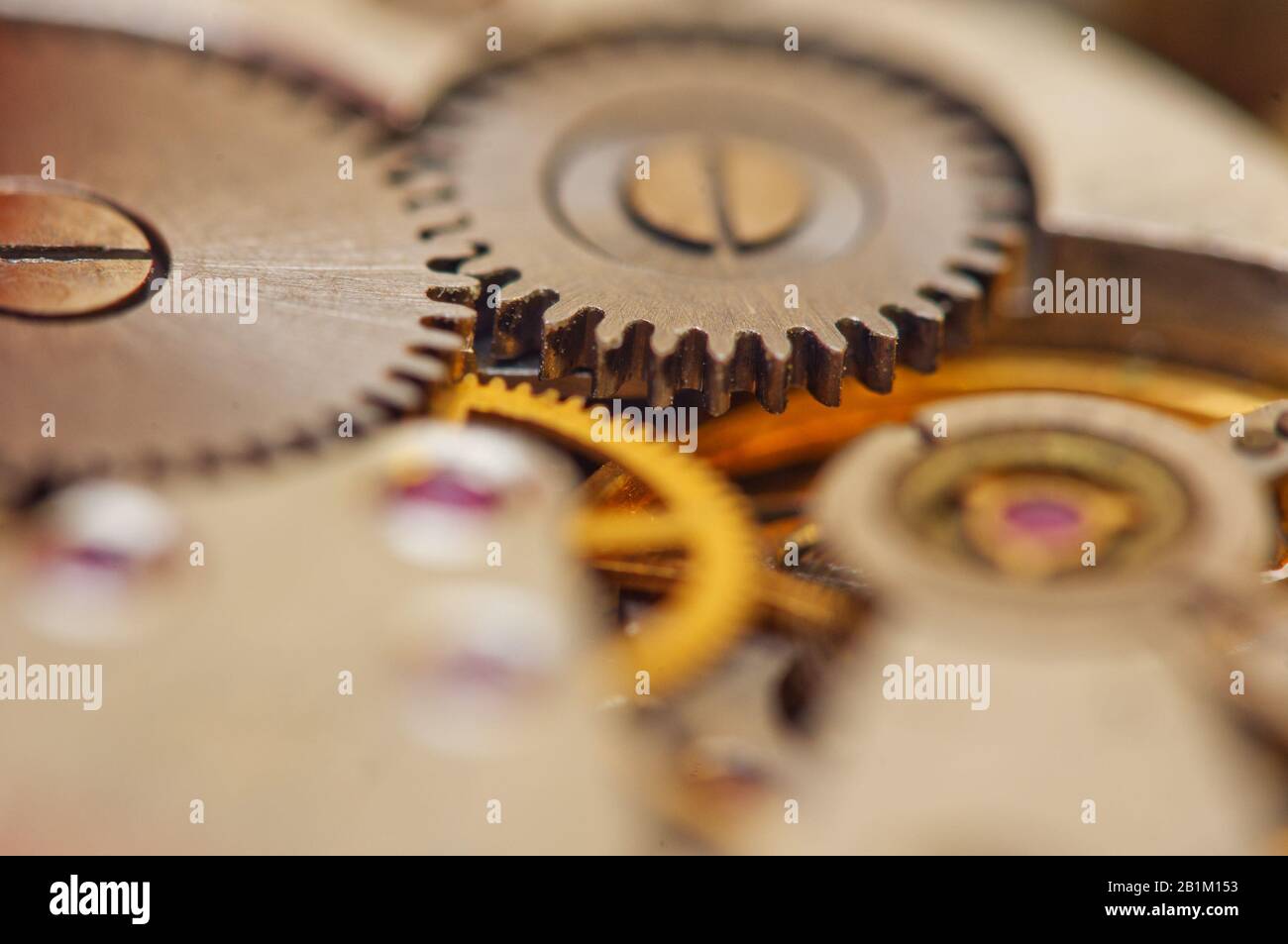 Gear cog wheels working together hi-res stock photography and images ...