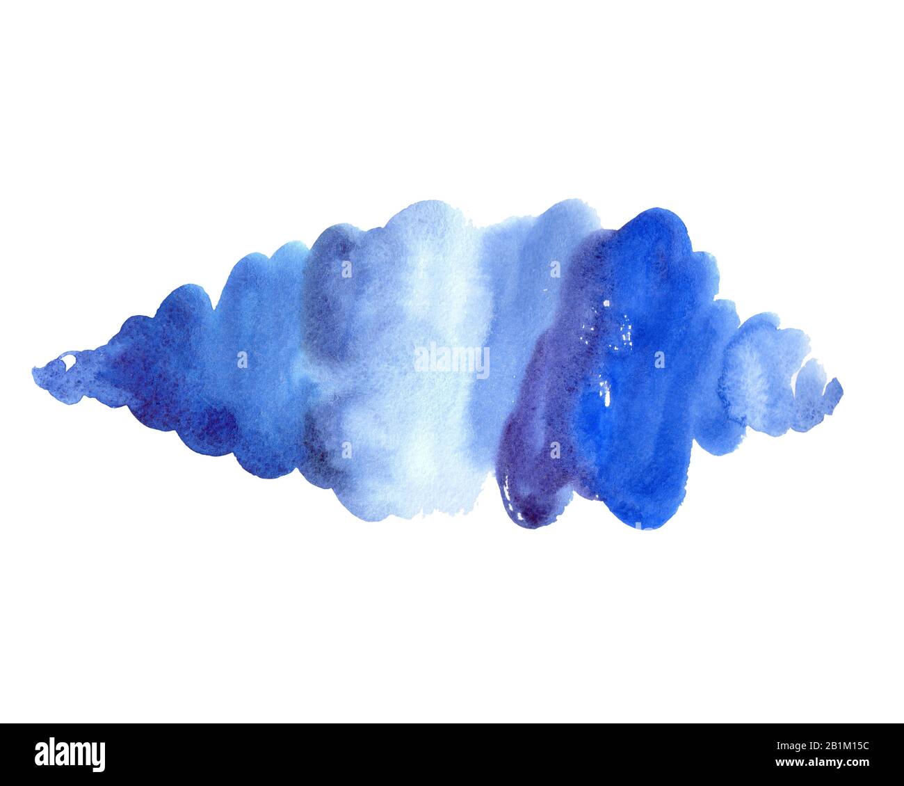 Cute weather icons. Forecast meteorology watercolor symbols ...