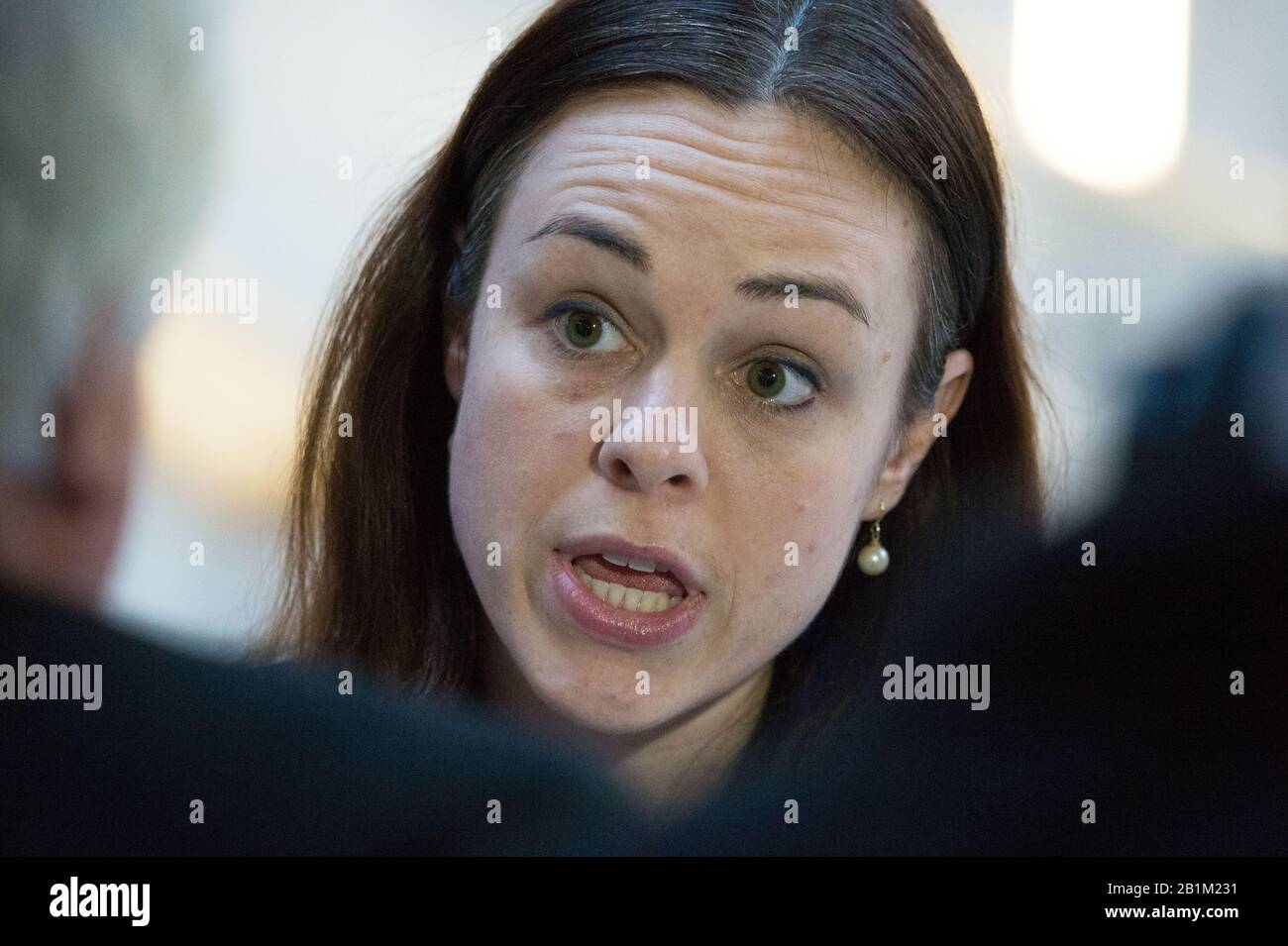 Edinburgh, UK. 26th Feb, 2020. Pictured: Kate Forbes MSP - Cabinet ...