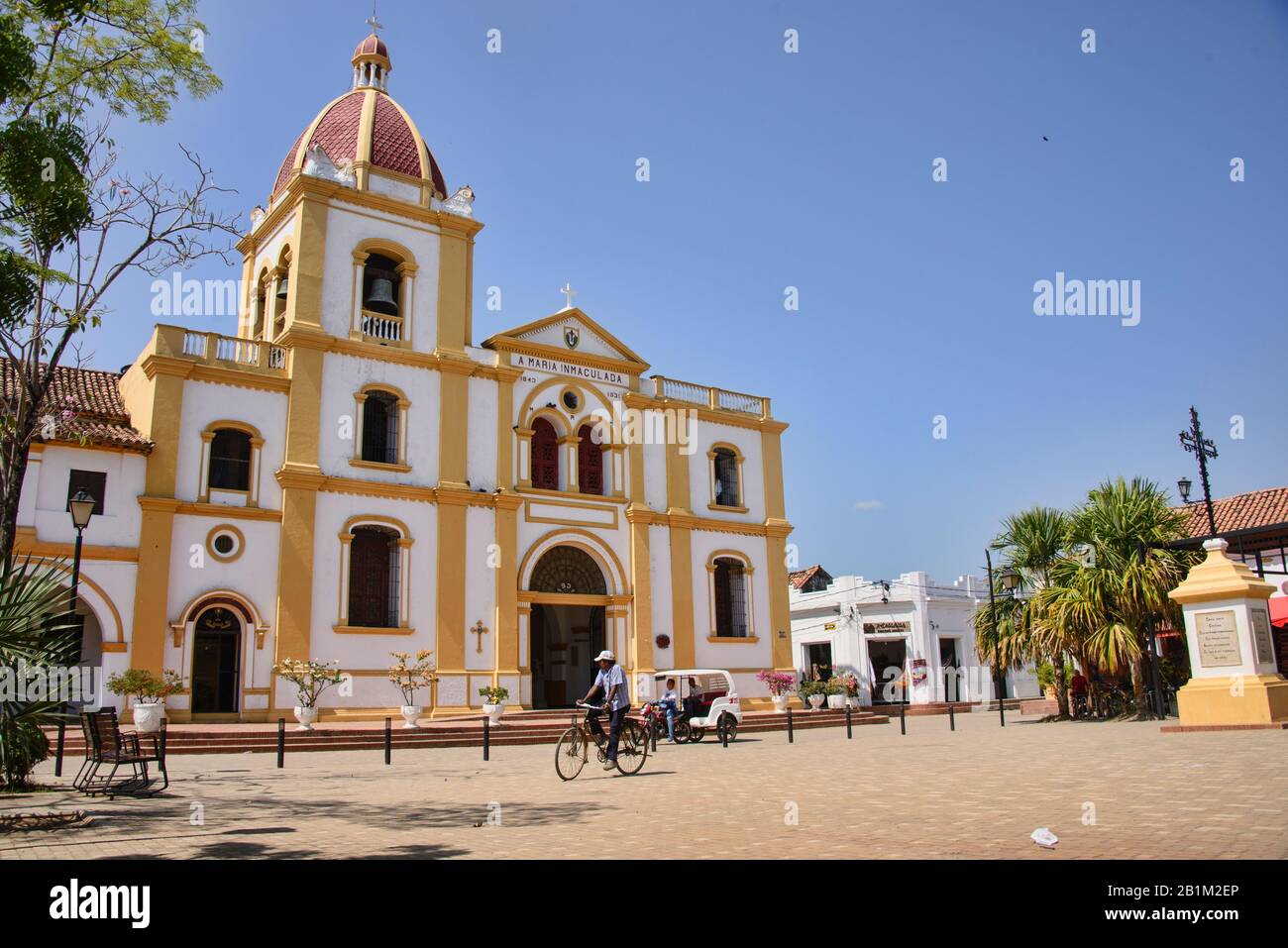 Church of the Immaculate Conception in colonial Santa Cruz de Mompox ...