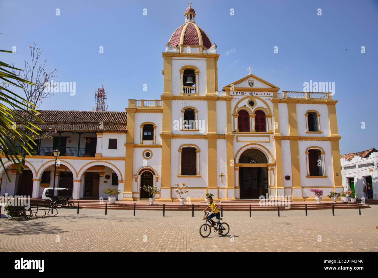 Church of the Immaculate Conception in colonial Santa Cruz de Mompox ...