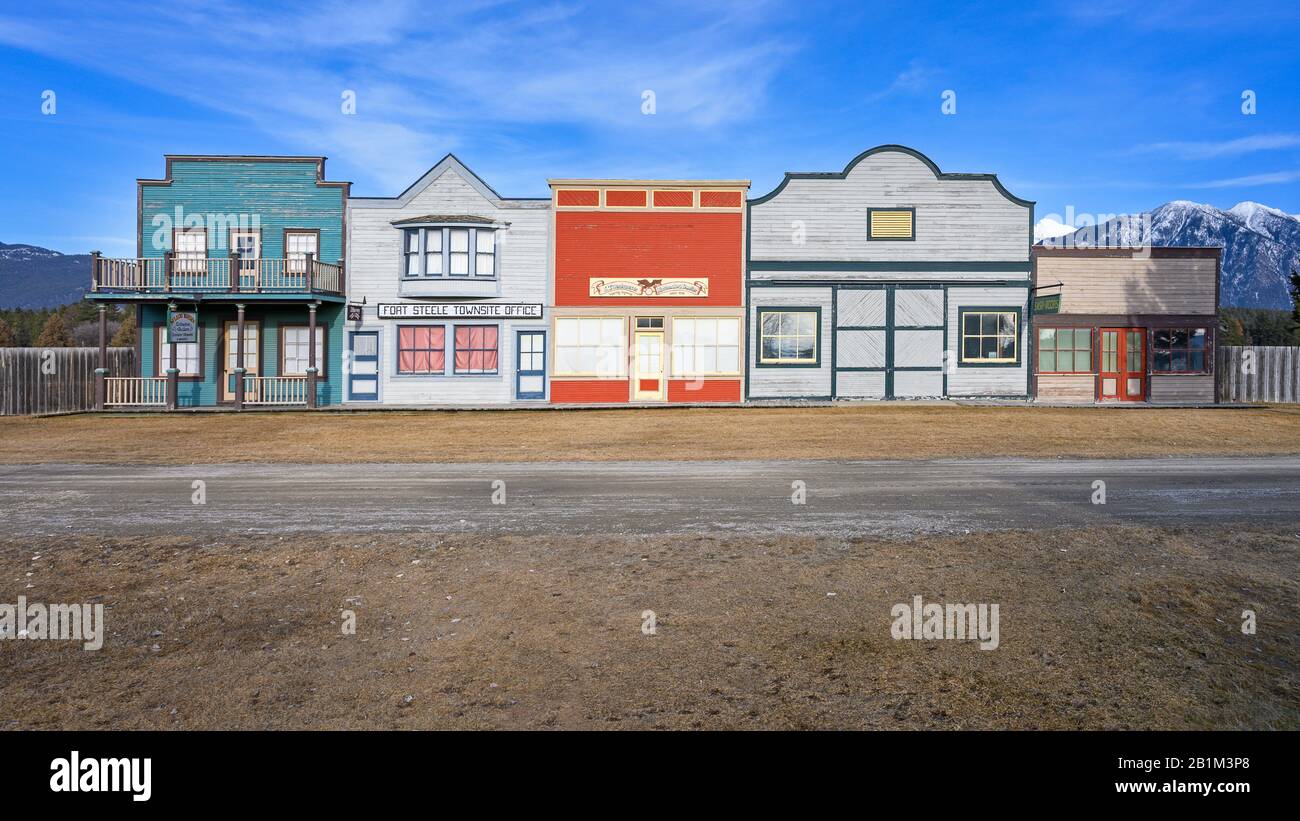 Fort steele british columbia hi-res stock photography and images - Alamy