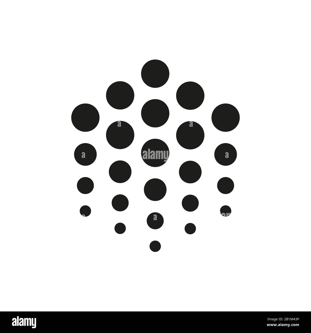 Technology concept logo design. Electronic network sign. Business ...