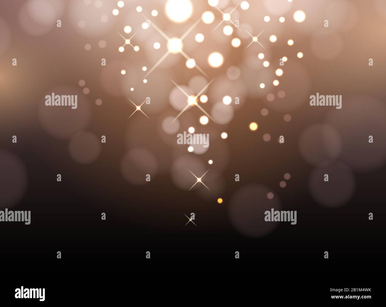 Abstract falling lights bokeh Stock Vector Images - Alamy