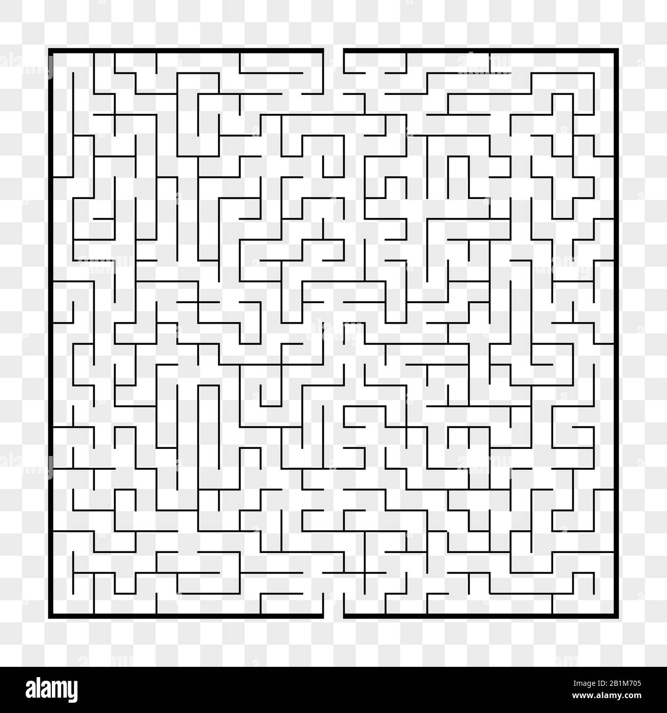 Abstract square maze. Game for kids. Puzzle for children.Labyrinth conundrum. Flat vector ...