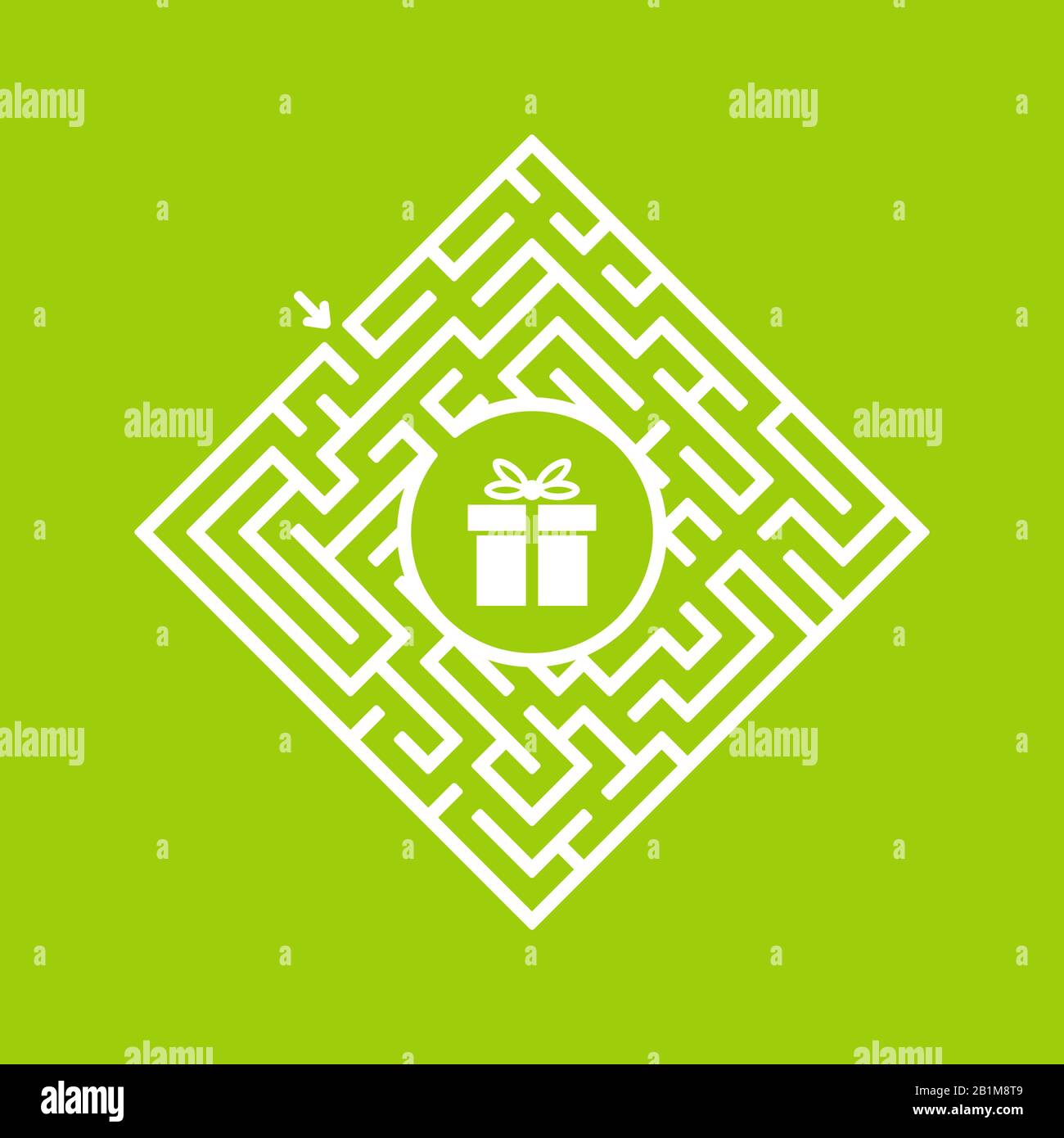 Color diamond shaped labyrinth. Game for kids. Puzzle for children ...