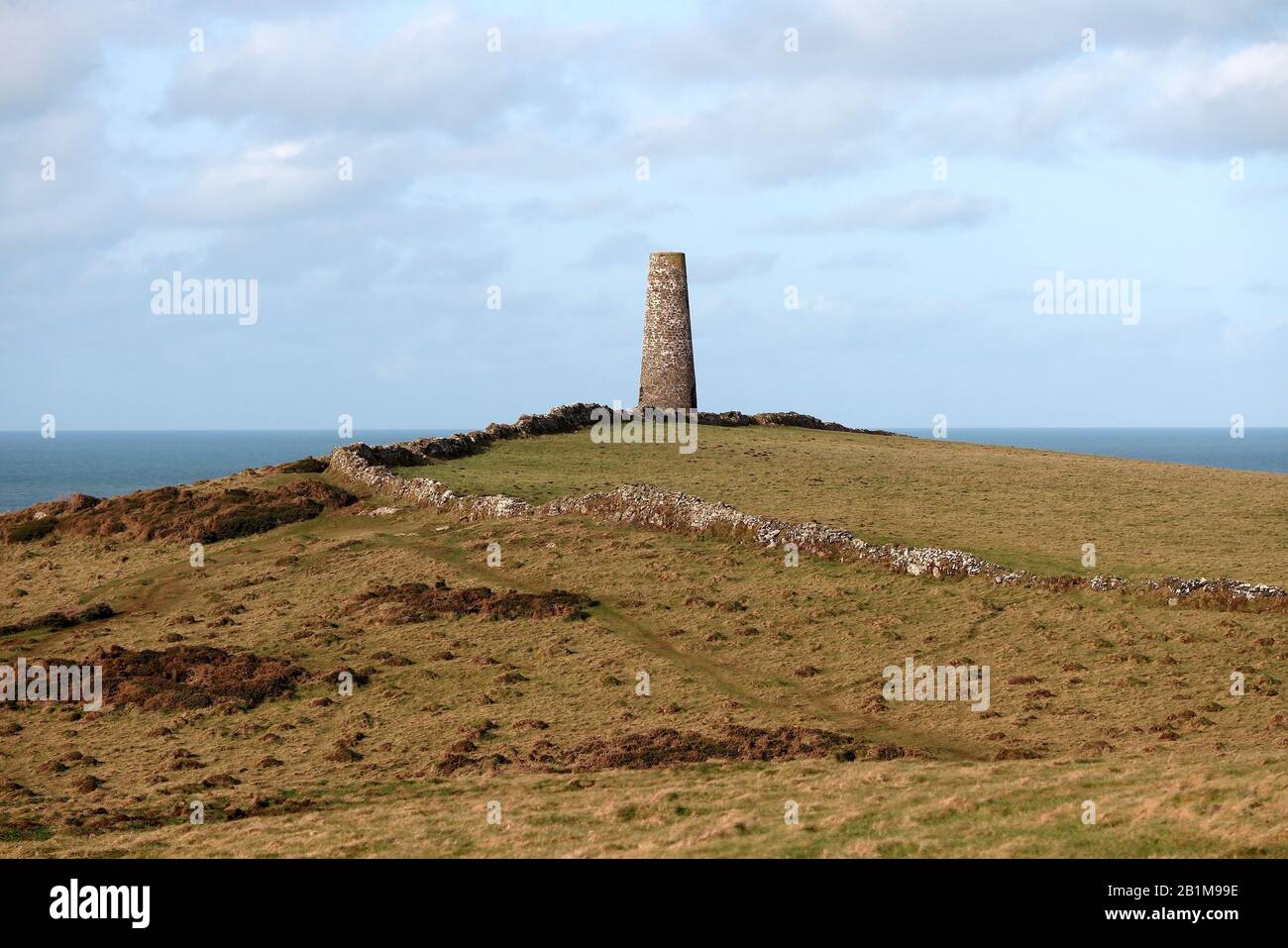 stepper point padstow cornwall england Stock Photo - Alamy