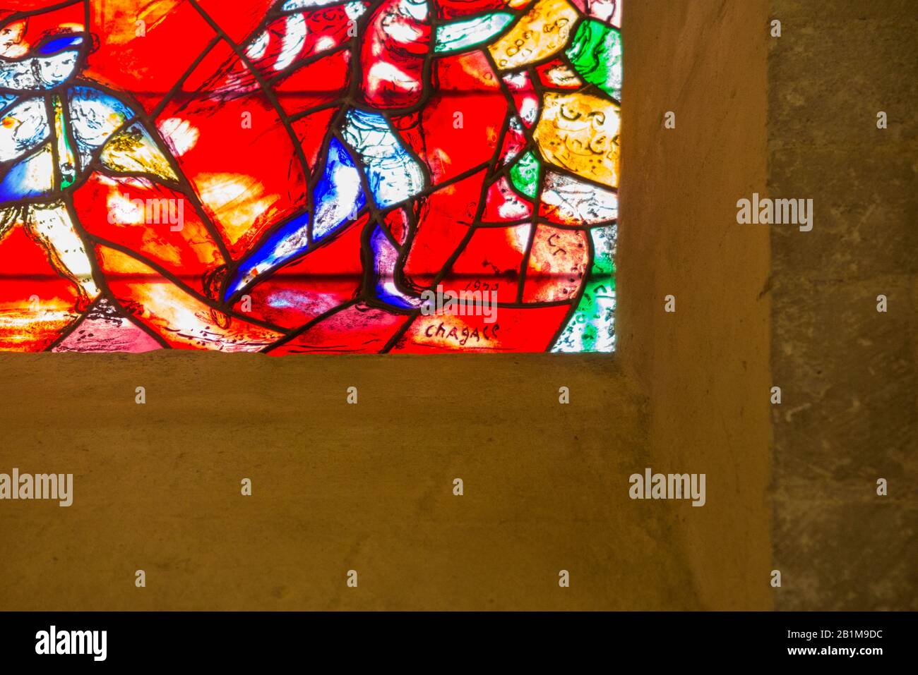 Stained Glass Windows By Marc Chagall High Resolution Stock Photography ...