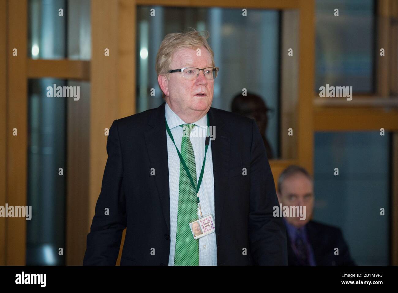 Edinburgh, UK. 26th Feb, 2020. Pictured: Jackson Carlaw MSP - Leader of ...
