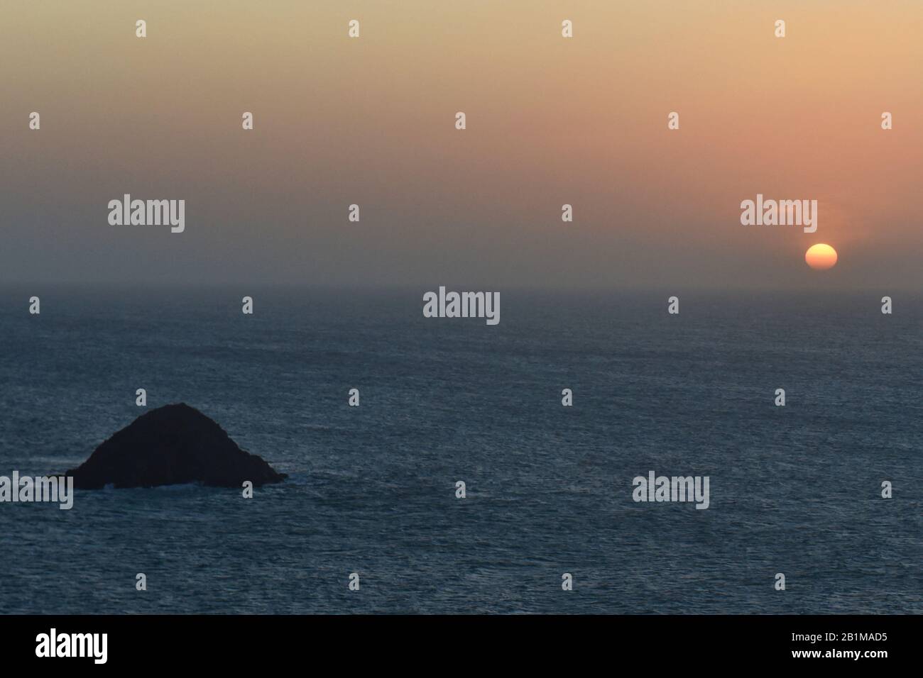 Sunset caribbean sea colombia hi-res stock photography and images - Alamy