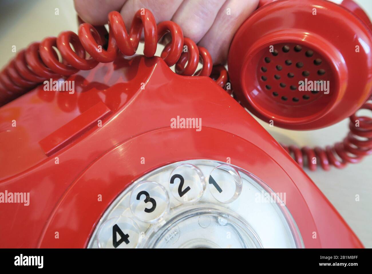 Vintage Rotary Telephone, USA Stock Photo - Alamy