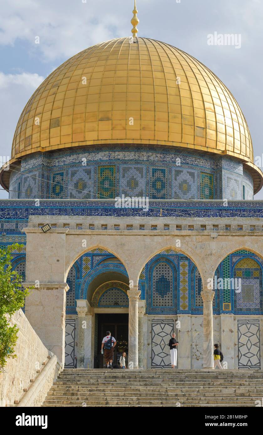 Felsendom, Tempelberg, Jerusalem, Israel Stock Photo - Alamy