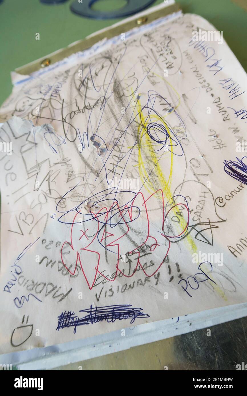 Messy lettering hi-res stock photography and images - Alamy