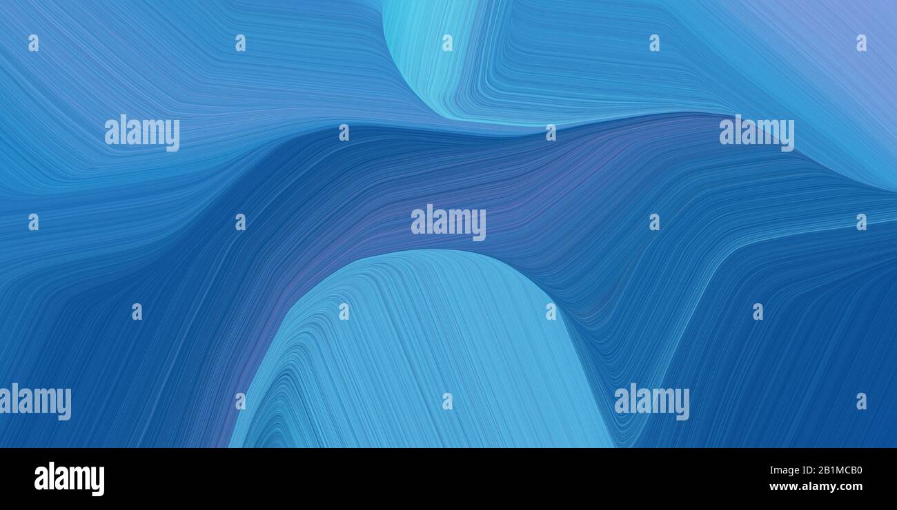 background graphic with modern waves background design with strong blue ...