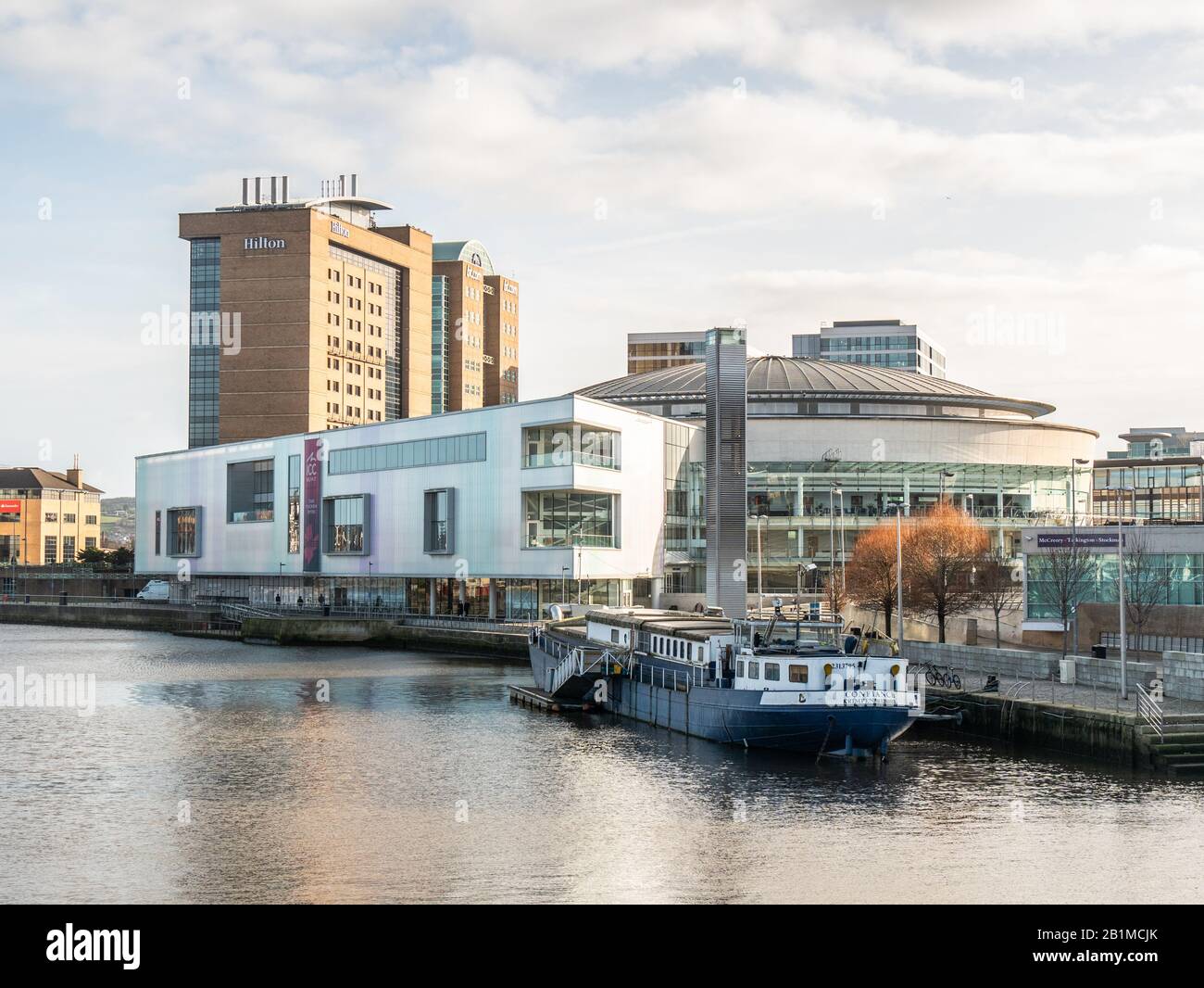 Confiance barge in belfast hi-res stock photography and images - Alamy