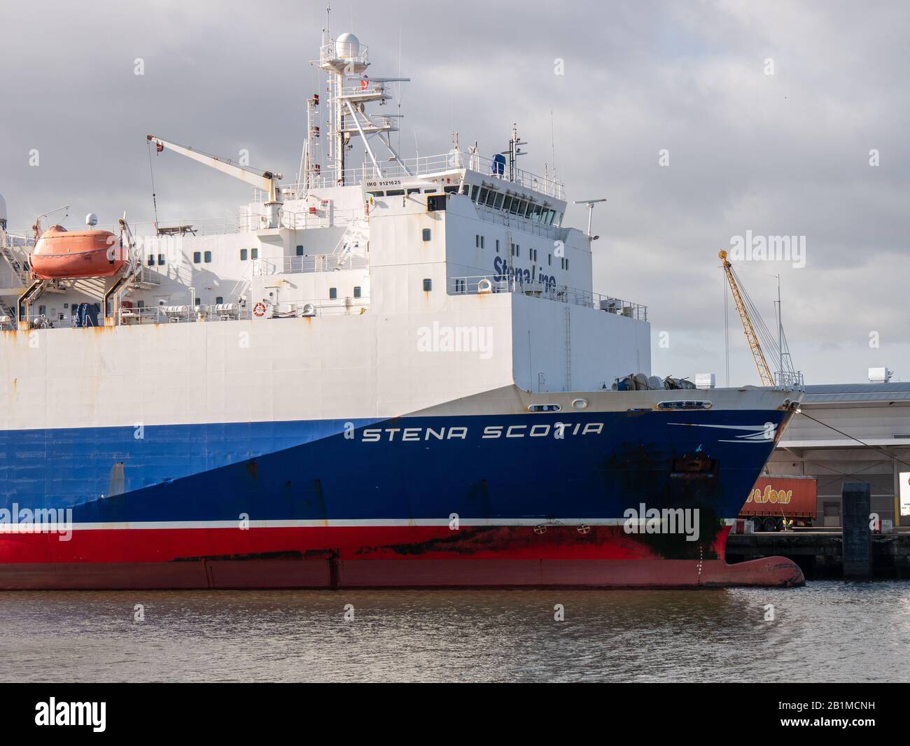 Stena belfast port hi-res stock photography and images - Alamy