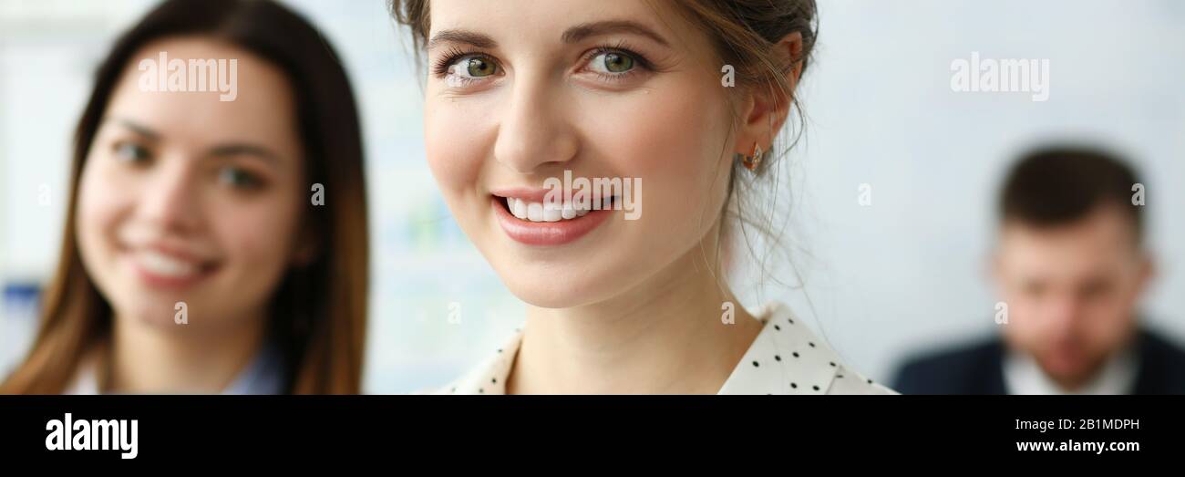 Gorgeous woman work Stock Photo - Alamy