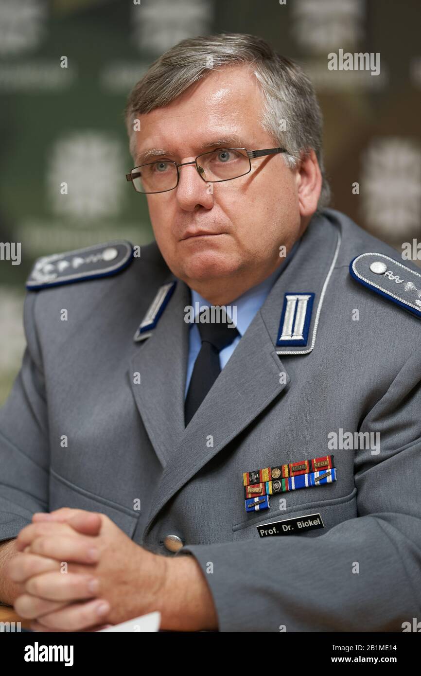 Koblenz, Germany. 26th Feb, 2020. Colonel Prof. Christoph Bickel ...