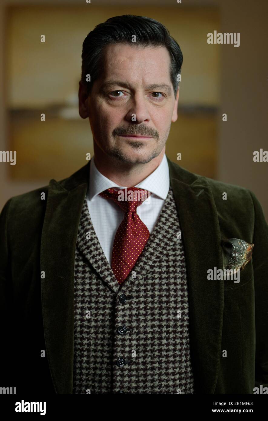 Cologne, Germany. 26th Feb, 2020. The actor Fritz Karl is on the film ...