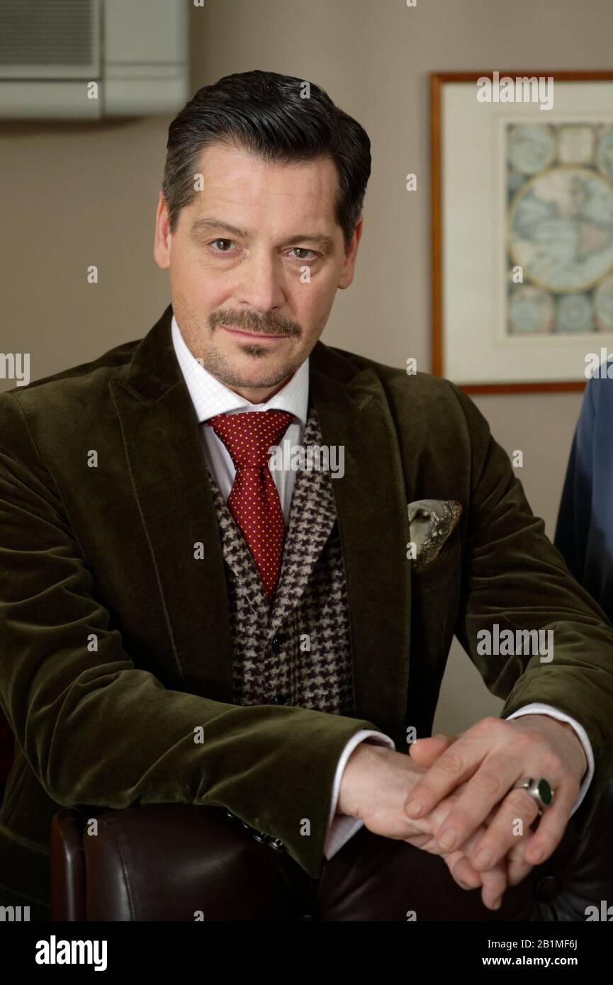 Cologne, Germany. 26th Feb, 2020. The actor Fritz Karl is on the film ...