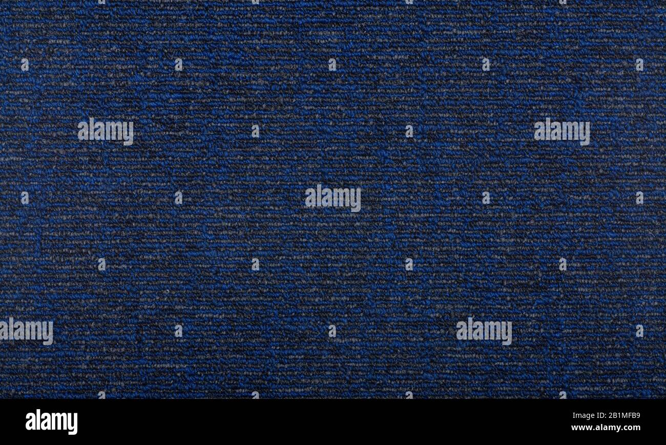 Carpet covering background. Pattern and texture of blue colour carpet ...