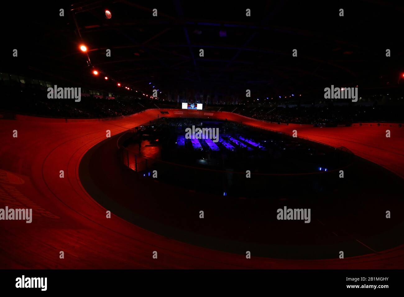 A general view of The Velodrom during the The UCI Cycling Track World ...