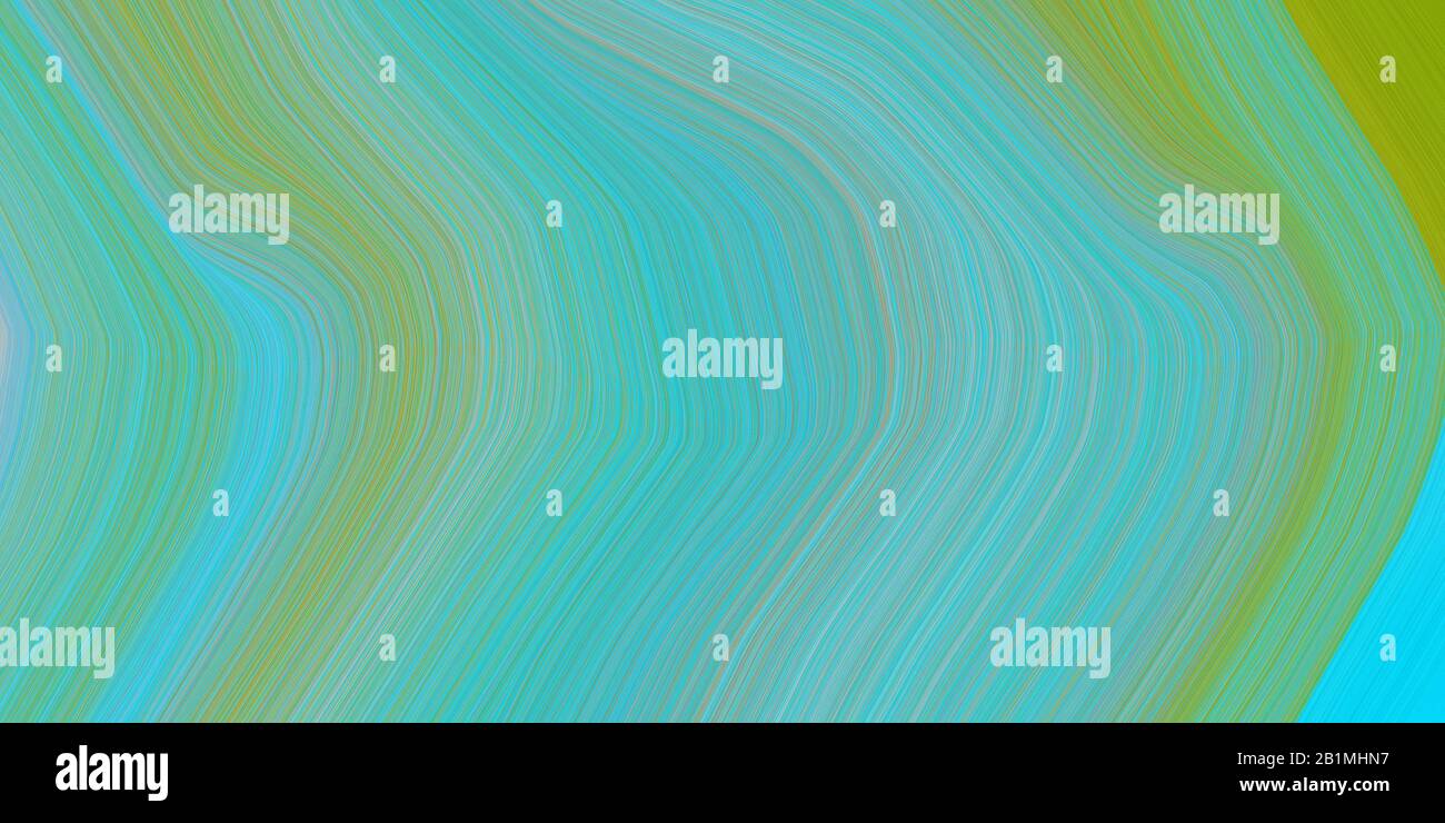 background graphic with curvy background illustration with medium aqua ...