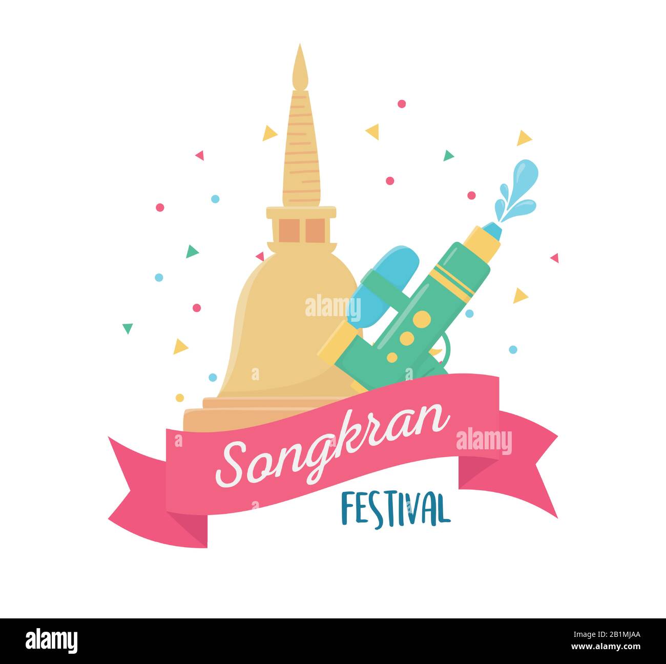 songkran festival plastic water gun palace thailand place celebration ...