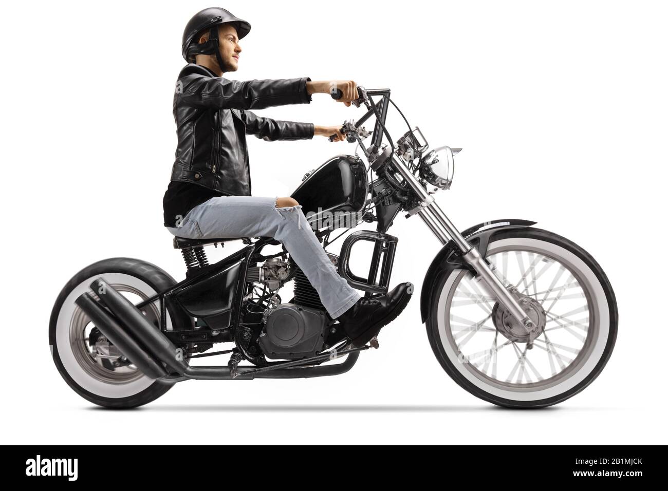 Custom motorcycle chopper hi-res stock photography and images - Alamy