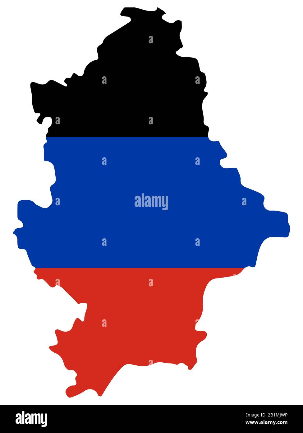 Donetsk map hi-res stock photography and images - Alamy