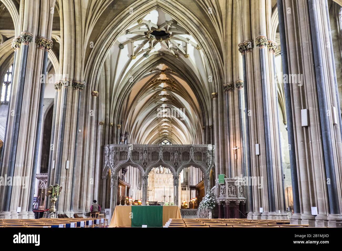 Interior,of,inside,architecture,design,Bristol,cathedral,Bristol ...