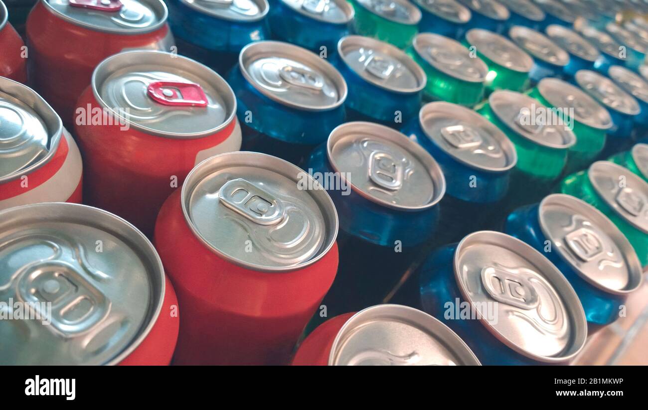 Beverage can supermarket hi-res stock photography and images - Alamy
