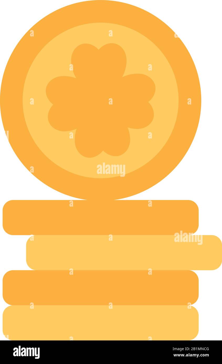 Penny leaf Stock Vector Images - Alamy