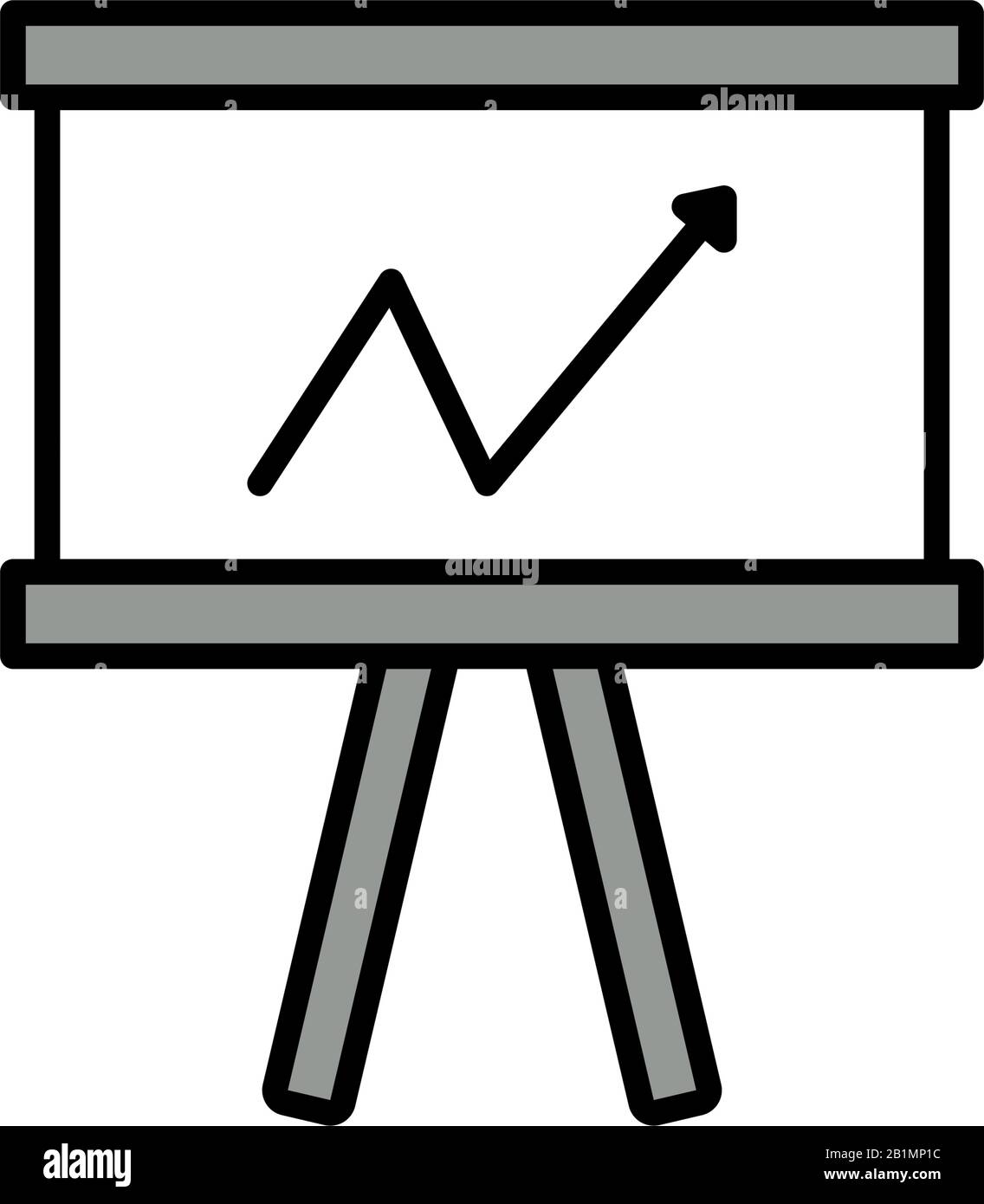 Cartoon style illustration bar graph hi-res stock photography and ...