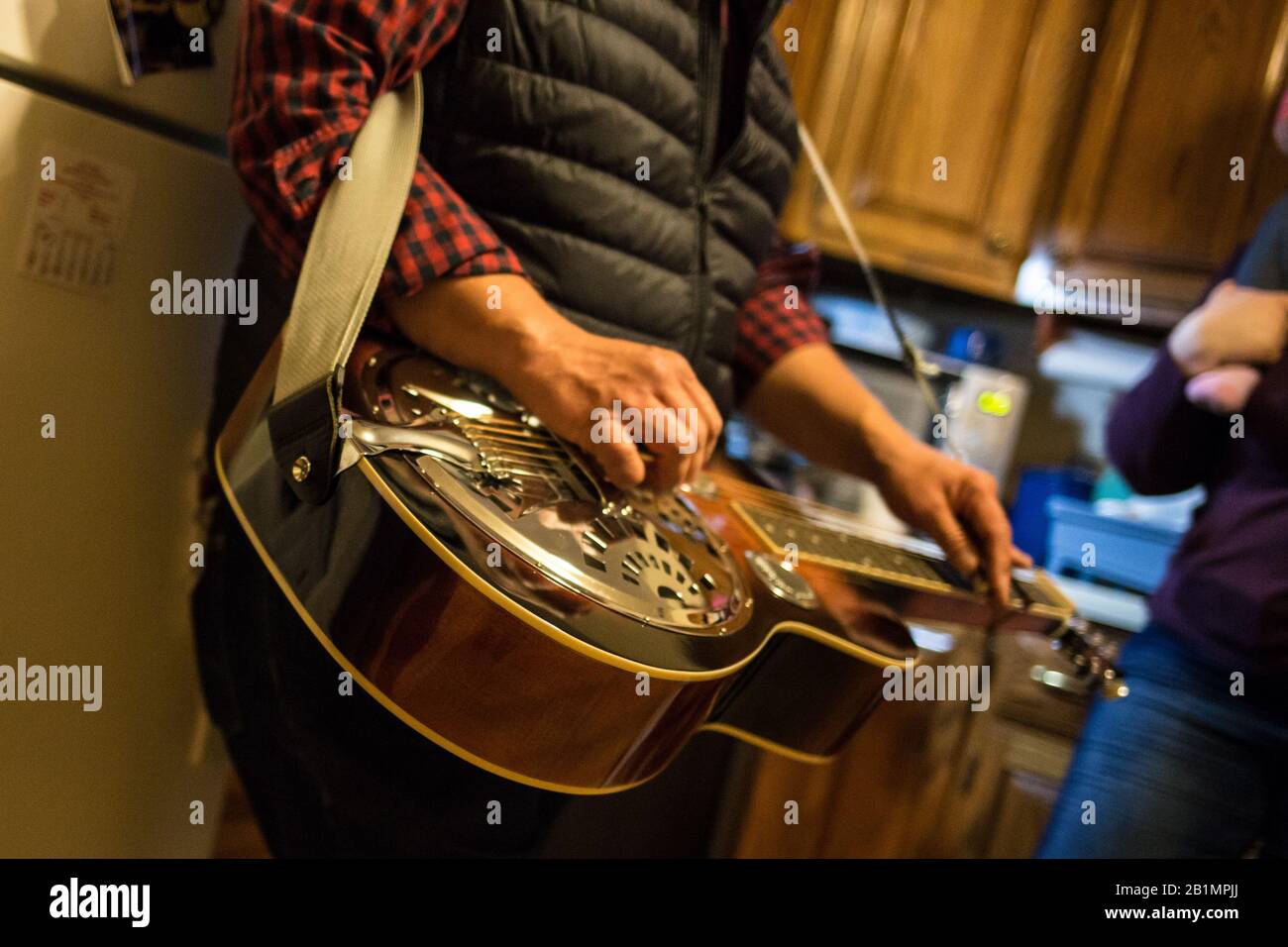 Dobro guitar hi-res stock photography and images - Alamy