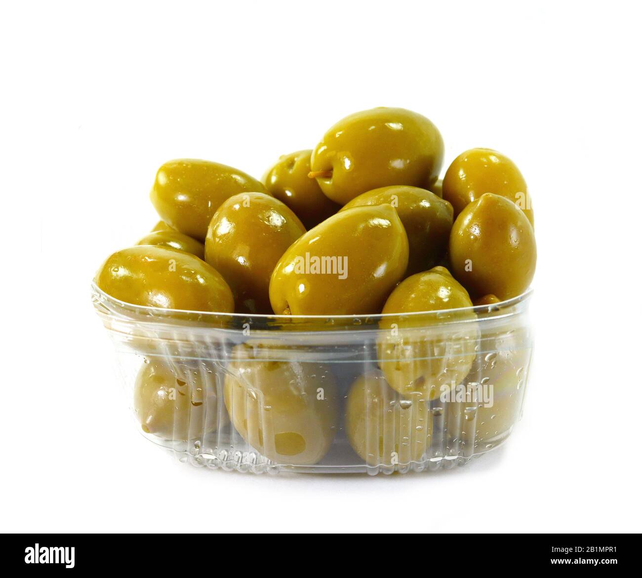 olive isolated on white Stock Photo - Alamy