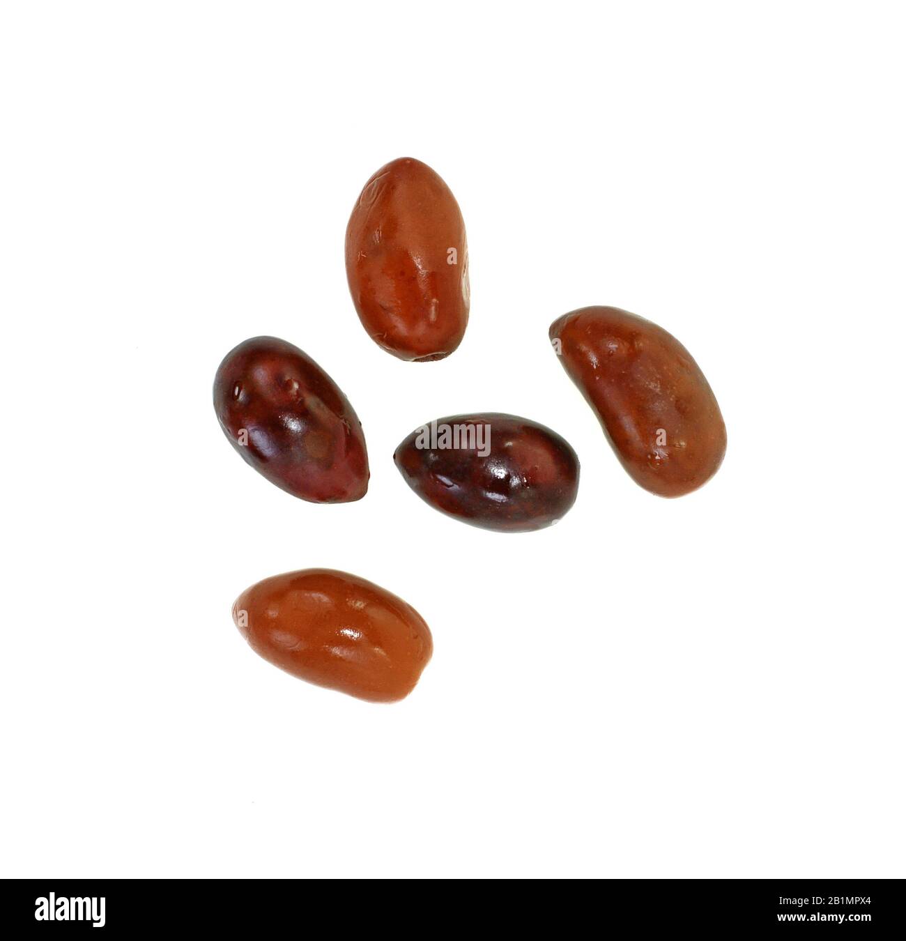 olive isolated on white Stock Photo - Alamy