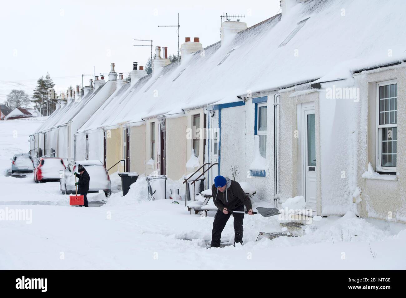 Wanlockhead snow hi-res stock photography and images - Alamy