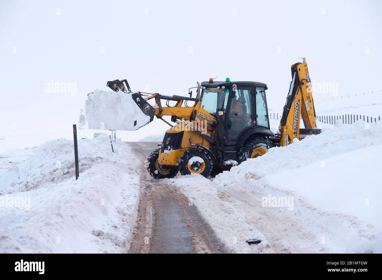 Heavy snow february 2020 hi-res stock photography and images - Alamy