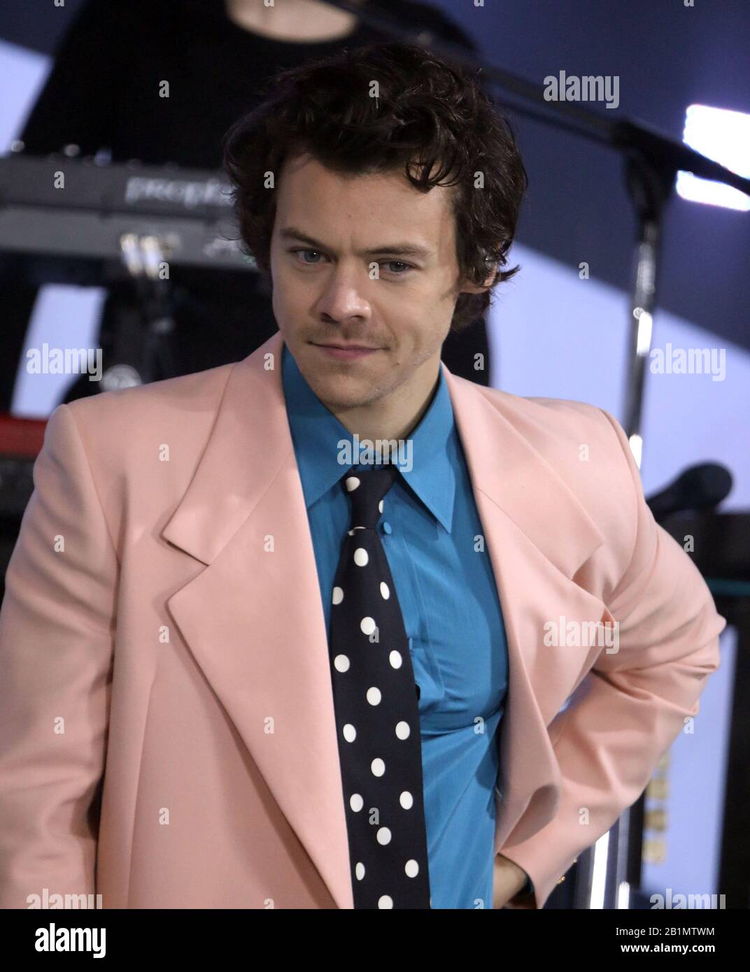 February 26, 2020, New York, New York, USA: Singer HARRY STYLES ...