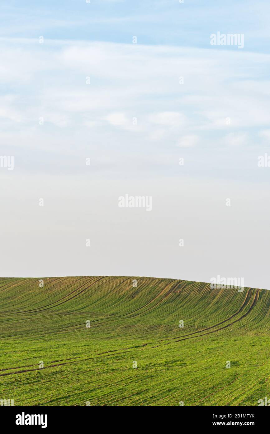 Wavy field hi-res stock photography and images - Alamy