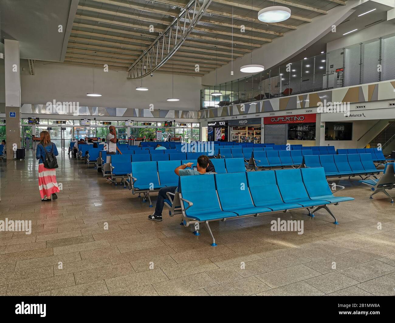 Cartagena, Colombia - NOVEMBER 07, 2019: Terminal of Cartagena airport ...
