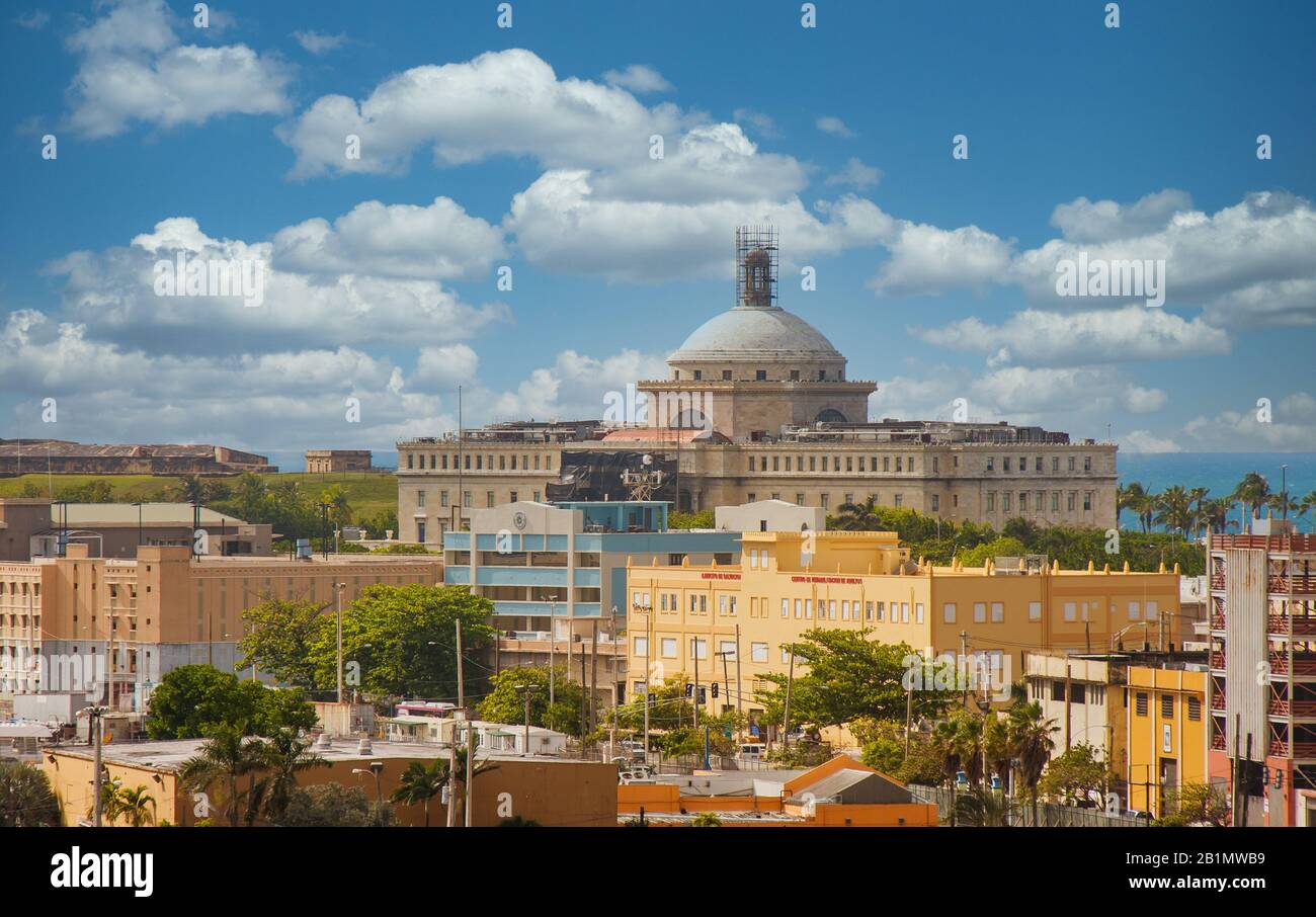 San juan skyline hi-res stock photography and images - Alamy