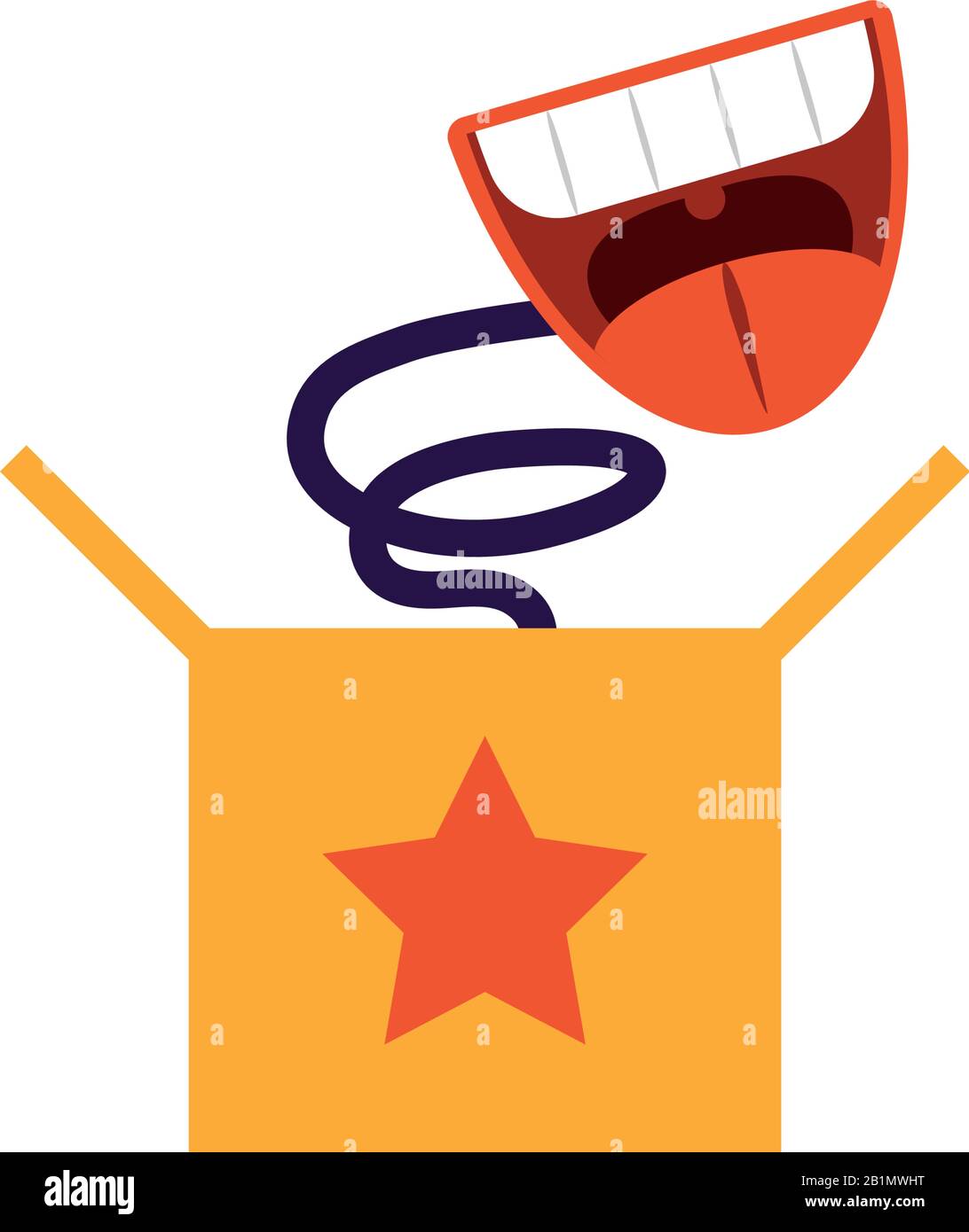 Cartoon Flat Box High Resolution Stock Photography and Images - Alamy