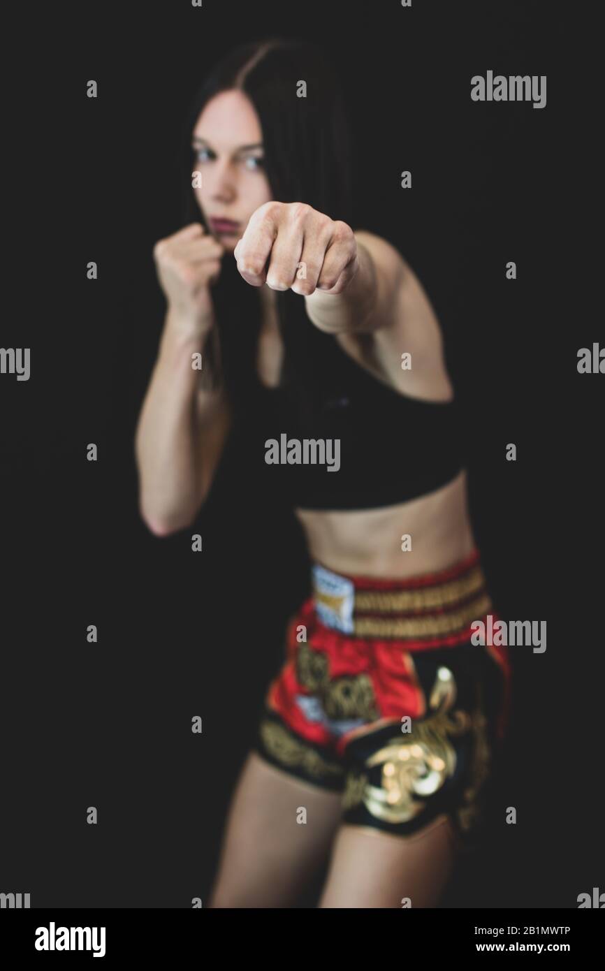 Boxing pose hi-res stock photography and images - Alamy