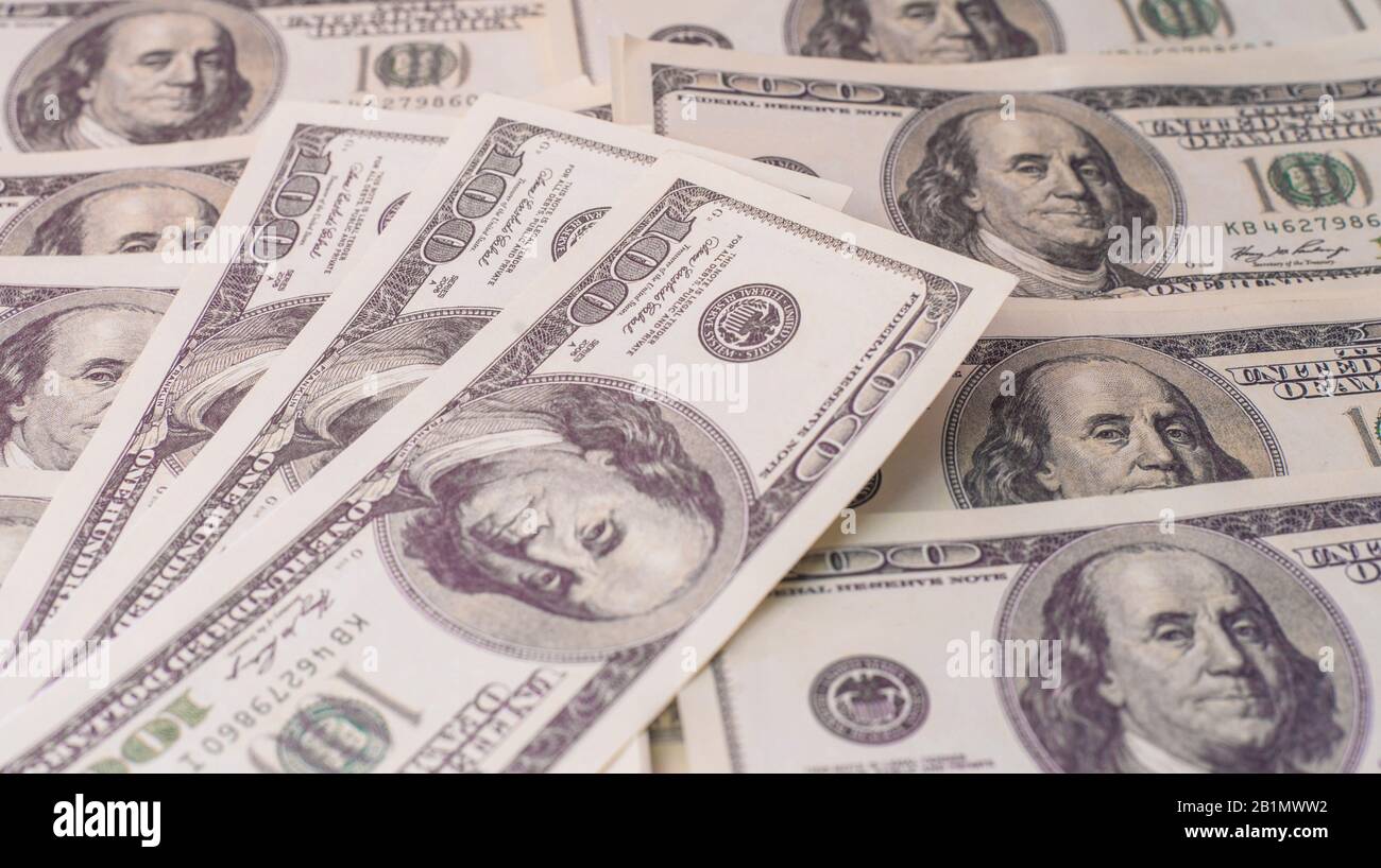 100 dollar bill many hi-res stock photography and images - Alamy