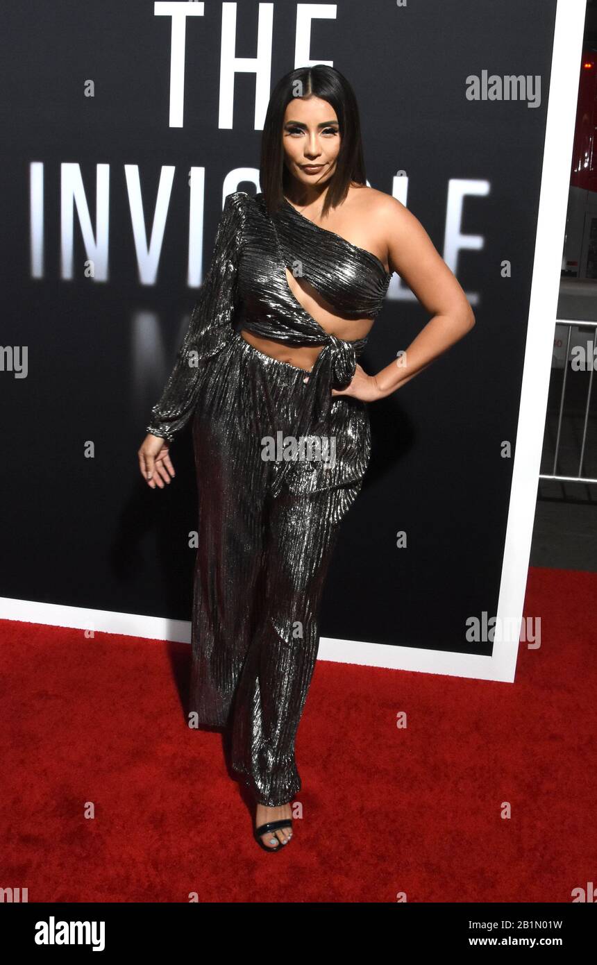 Hollywood California Usa 24th February 2020 Actress Sandra Gutierrez