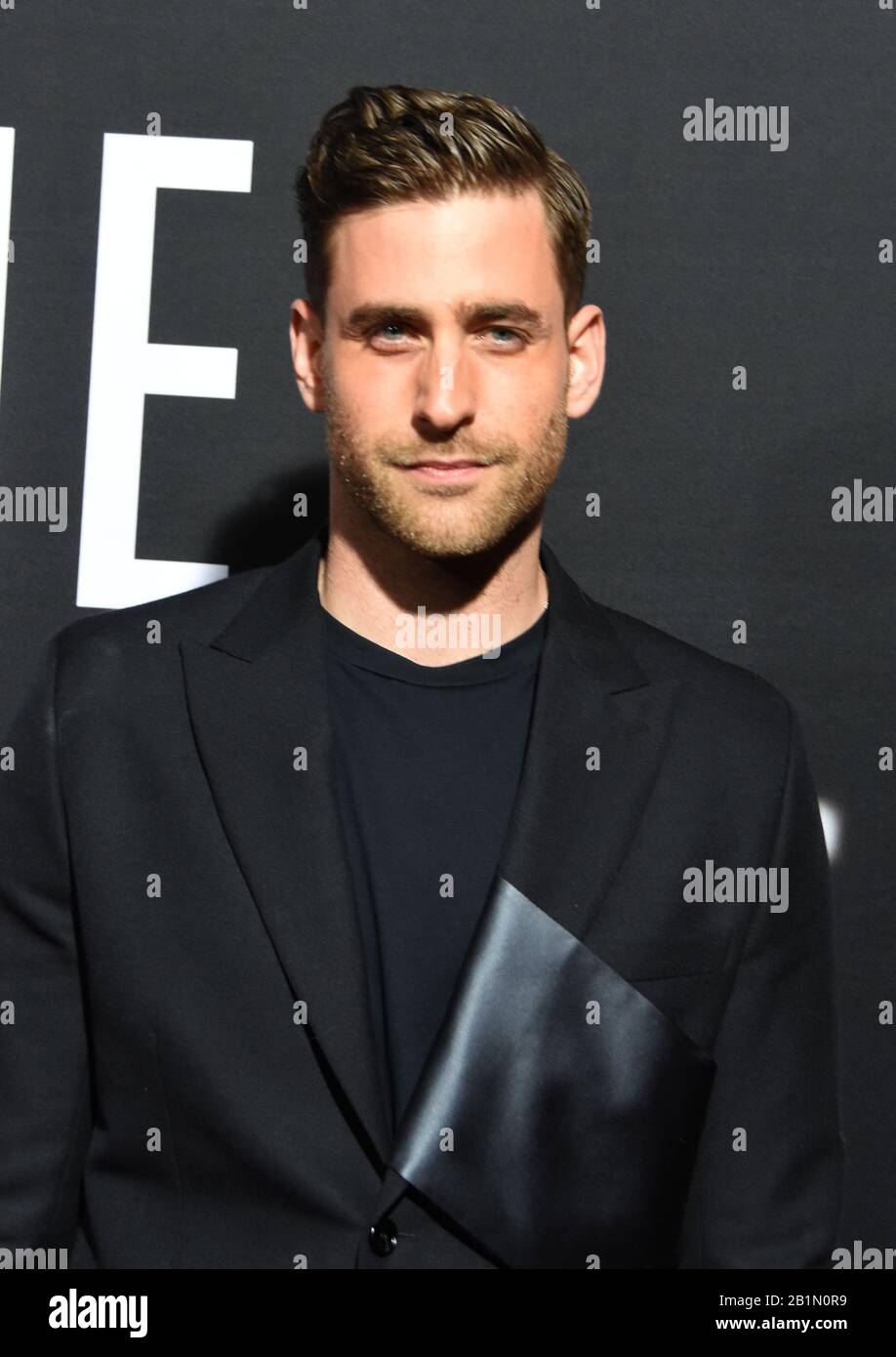 Hollywood, California, USA 24th February 2020 Actor Oliver Jackson ...