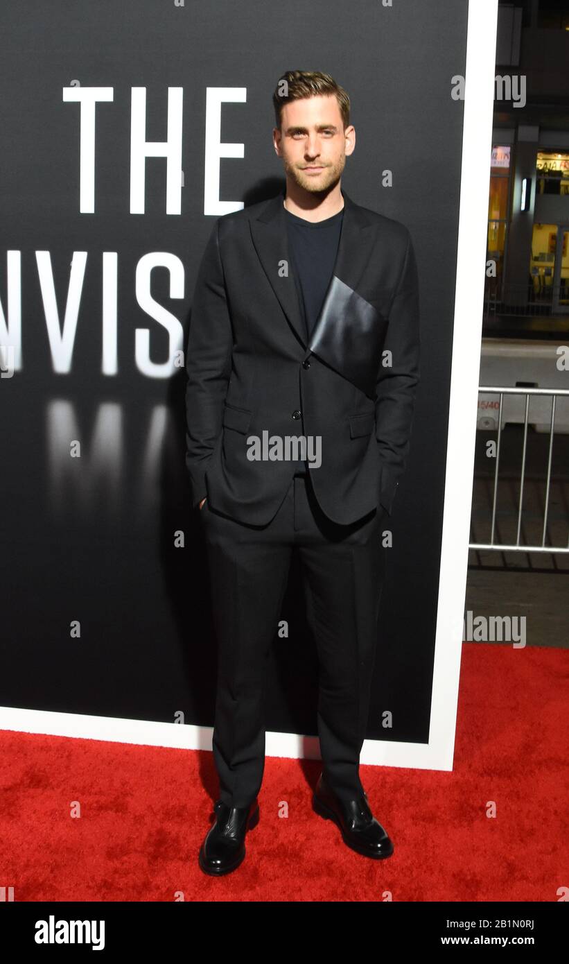 Hollywood, California, USA 24th February 2020 Actor Oliver Jackson ...