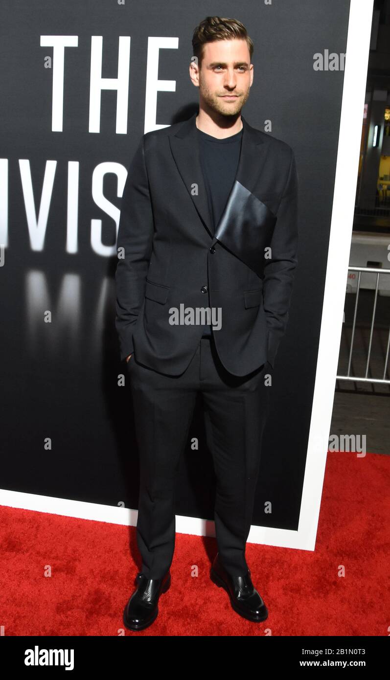 Hollywood, California, USA 24th February 2020 Actor Oliver Jackson ...